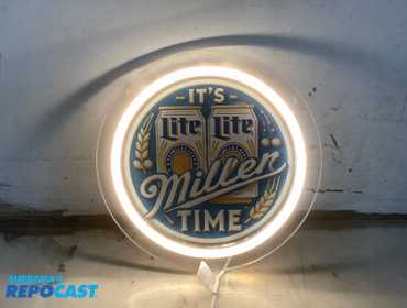 Repocast.com® | its Miller Time Neon Light - Miller...