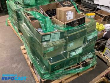 Repocast.com® | Skid Wrapped nuts, bolts, fasteners,...
