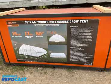 Repocast.com® | New TMG Industrial 30x40 Tunnel...