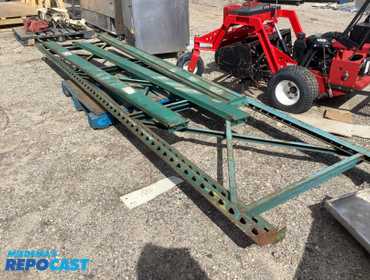 Repocast.com® | Lot of pallet racking including (2) 14...
