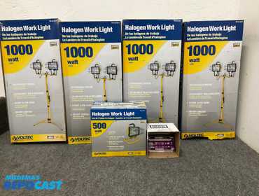 Repocast.com® | Voltec 1000 watt work lights