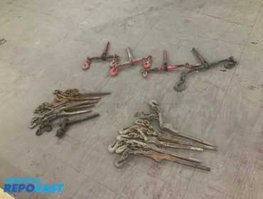 Repocast.com® | (5) 1/2” chain snap binders, (7) 3/8”...