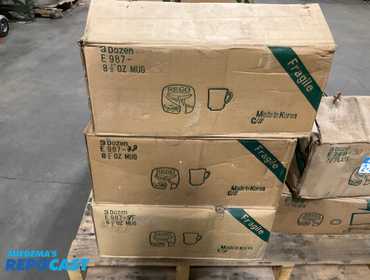 Repocast.com® | Skid full of various matching red and...