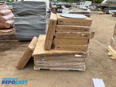 Repocast.com® | Skid Lot of ULINE Bar Table Parts, (7)...