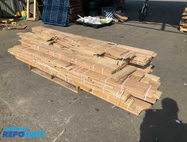 Repocast.com® | Skid of 4” Wide Unfinished Oak...