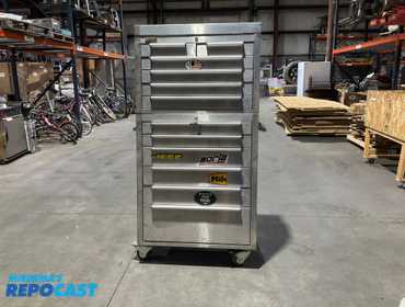 Repocast.com® | CSPS Stainless Steel 12 Drawer Rolling...