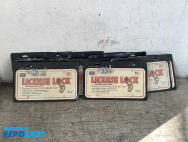 Repocast.com® | Lot of (10) License Plate Locks