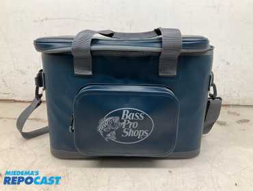Repocast.com® | Bass Pro Shops soft sided Blue Cooler