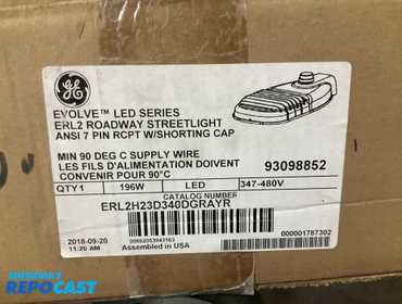 Repocast.com® | New GE Evolve LED Series ERL2 Roadway...