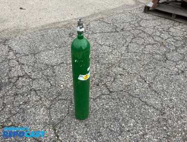 Repocast.com® | Steel oxygen compressed USP oxygen tank