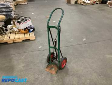 Repocast.com® | (1) Green industrial air canister cart