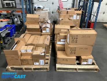 Repocast.com® | Lot of (4) skids of multiple boxes...