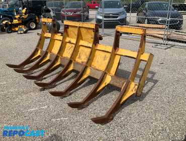 Repocast.com® | 96" Root Rake Loader Quick Attachment