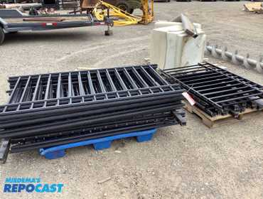 Repocast.com® | Lot of (2) skids of Metal Security...