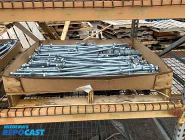 Repocast.com® | Skid Lot of 5/8” x 24” - 42” Threaded...