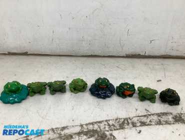 Repocast.com® | Box of (8) Concrete Frog Yard Art
