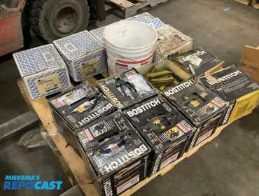 Repocast.com® | Skid of Nails from Profit and Bostitch...