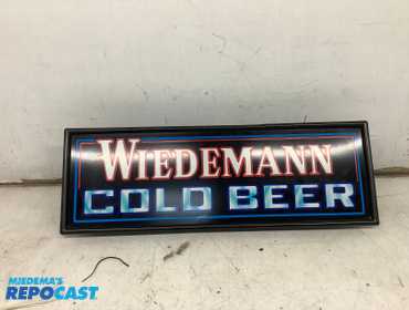 Repocast.com® | Light-up Wiedemann Beer Sign