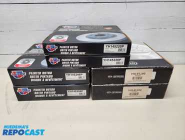 Repocast.com® | (3) Sets of CarQuest Brake Rotors (6...