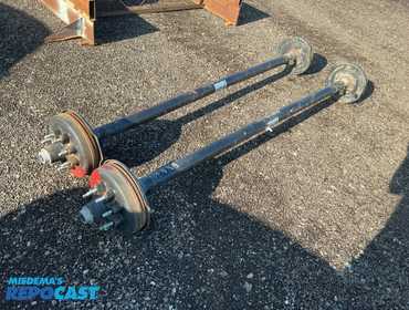 Repocast.com® | (2) Lippert 7,000 lb Capacity Axles,...