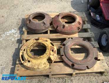 Repocast.com® | Pallet of farm tractor rear wheel...