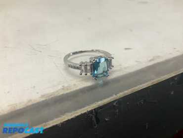 Repocast.com® | Blue and Silver Rectangle Diamonds...