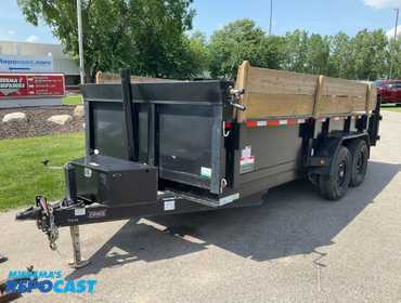 Repocast.com® | 2025 Force Dump Trailer 16’