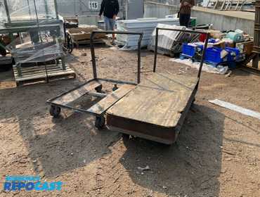 Repocast.com® | Lot of (2) industrial carts measuring...