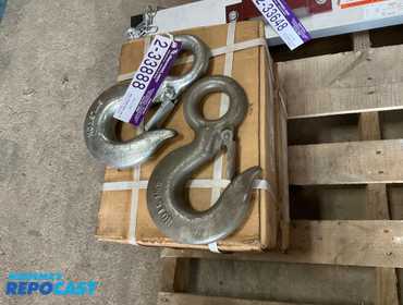 Repocast.com® | (12) SWL 5 ton industrial lifting hook.