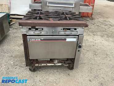 Repocast.com® | Garland 4-Burner Heavy Duty Range with...
