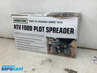 Repocast.com® | Moultre ATV food plot spreader, 50lb...