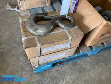 Repocast.com® | (5) SWL 7.5 ton industrial lifting hook.