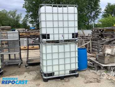 Repocast.com® | Lot of (2) 275 gal. IBC Totes