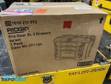 Repocast.com® | Ridgid Pro Gear XL 3 Drawers Plastic...