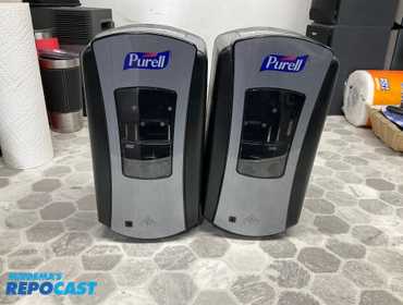 Repocast.com® | Set of 2 New Purell Wall-Mount Hand...