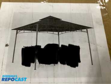 Repocast.com® | Model TJ-003-0909 Black Patio Gazebo