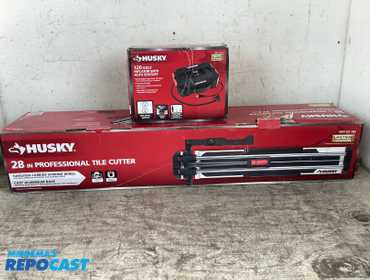 Repocast.com® | Lot includes: Husky 28" Pro Tile...
