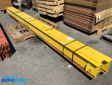 Repocast.com® | Lot of 3, Steel Yellow I-Beams. Beams...