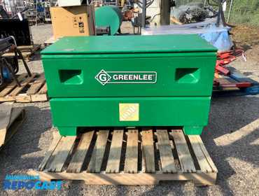 Repocast.com® | Greenlee heavy duty metal tool box,...