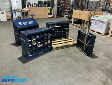 Repocast.com® | Set of 3 Stackable Hardware Storage...