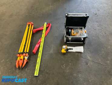 Repocast.com® | New/unused self-leveling rotary laser,...