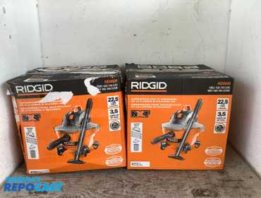 Repocast.com® | Lot of (2) 6gal. Ridgid Wet/Dry...