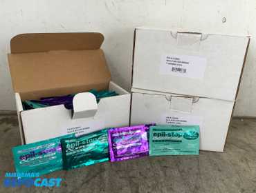 Repocast.com® | Lot of (3) boxes of Epil-stop Wipe...