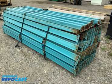 Repocast.com® | Lot of (72) Pallet Rack Cross Beams