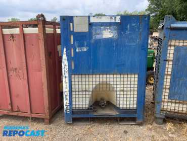 Repocast.com® | Large metal storage container with...