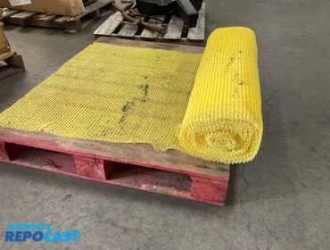 Repocast.com® | Large roll of yellow netting material....