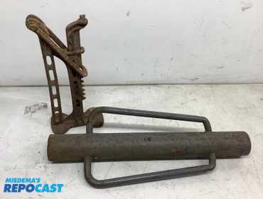 Repocast.com® | Vintage Hand Jack and Fence Post Pounder