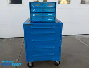 Repocast.com® | Equipto 5 drawer tool cart, castors,...