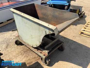 Repocast.com® | Small Industrial Steel Hopper on...