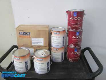 Repocast.com® | lot of (11) 1 gallons cans of unopened...